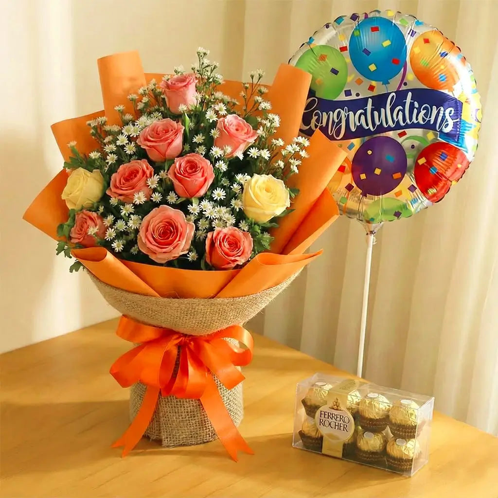 Congratulations Gift Set | Same Day Flower Delivery Philippines ...
